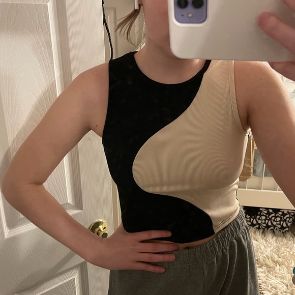 Tops | Yin Yang Crop Top | Poshmark